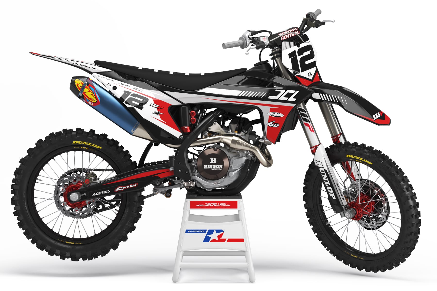 FORTUNA GASGAS, Graphics - Decallab