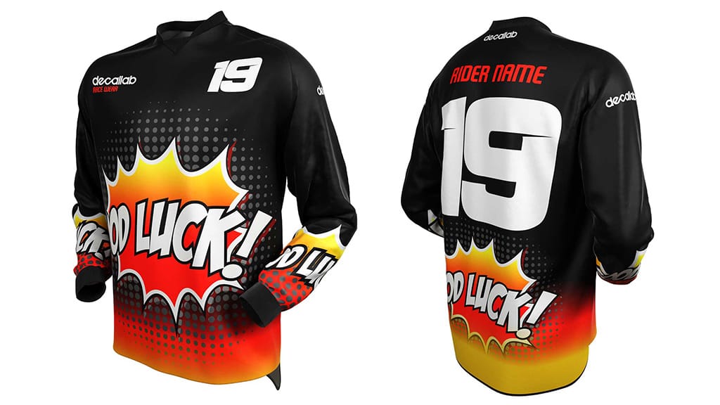 GOOD LUCK 1 Clothing, MX Jerseys - Decallab