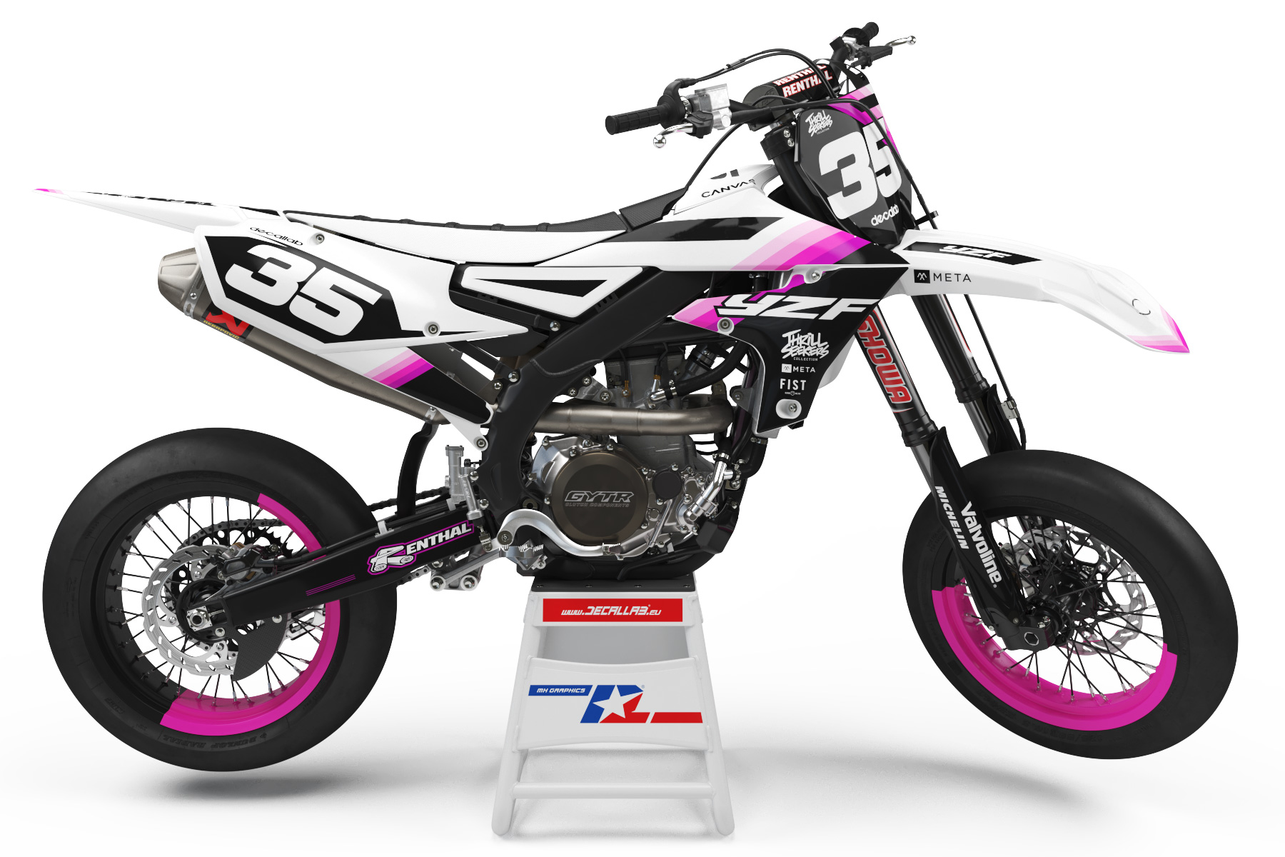 TARGA Graphics, YAMAHA - Decallab