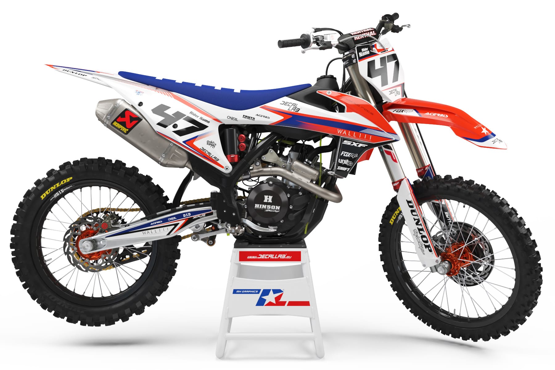 WALLIII LIGHT Graphics, KTM - Decallab