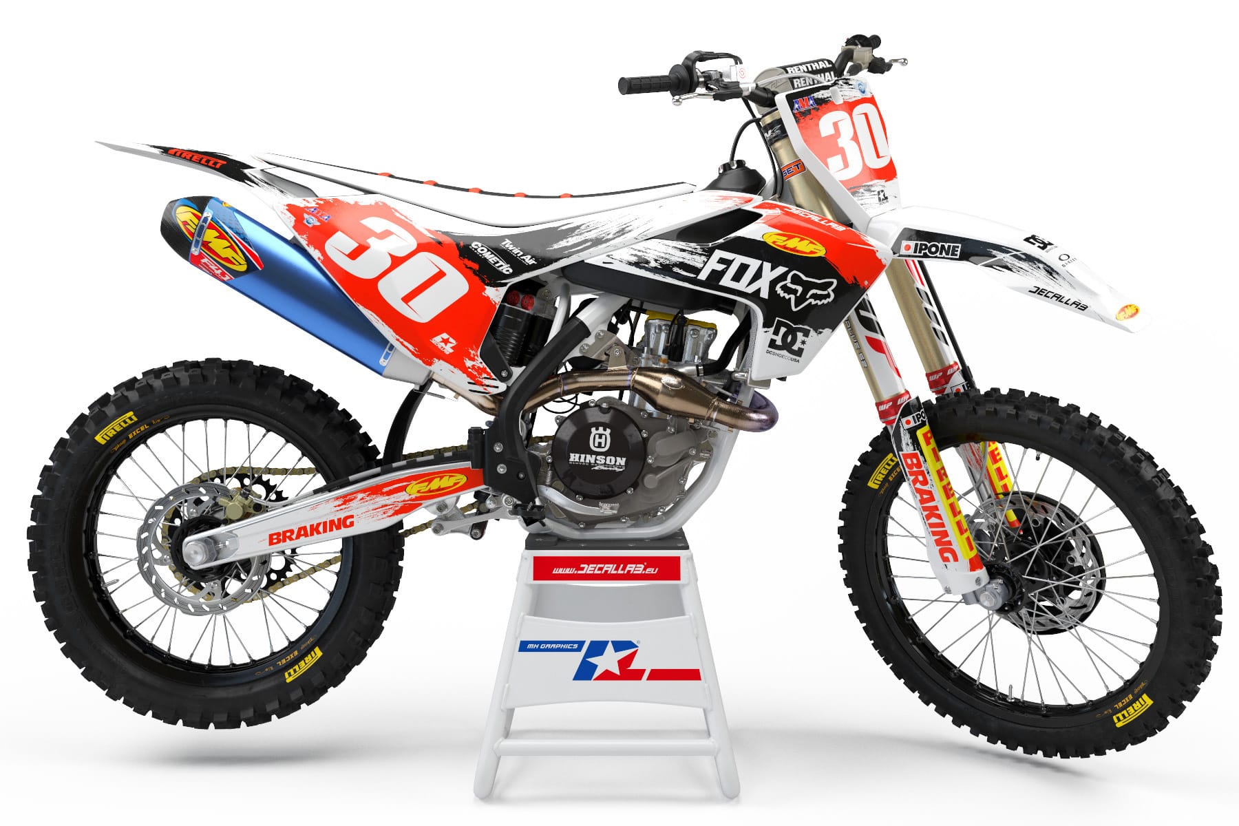 FASTER LIGHT Graphics, HUSQVARNA - Decallab