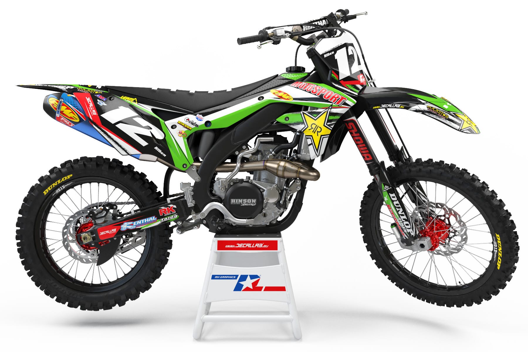 MERCURY Graphics, KAWASAKI - Decallab