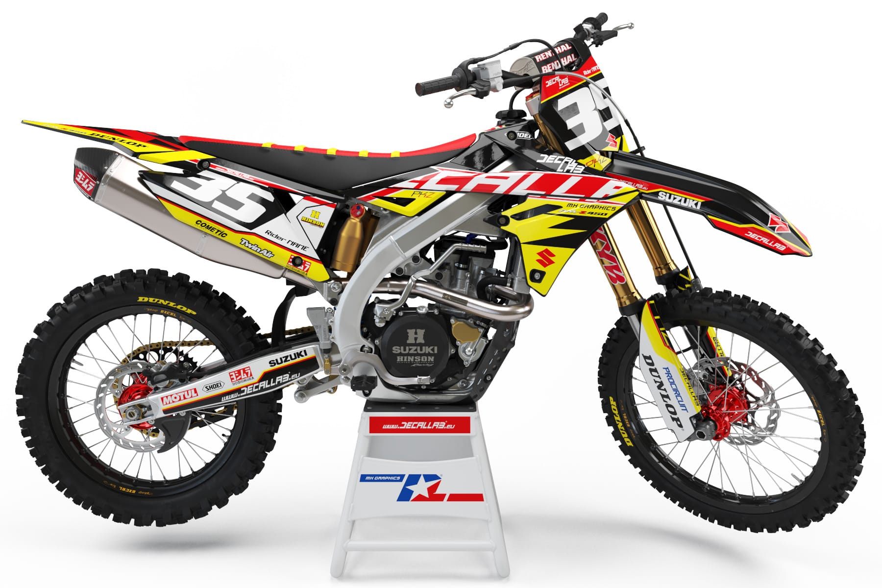 PKZ FACTORY Graphics, SUZUKI - Decallab