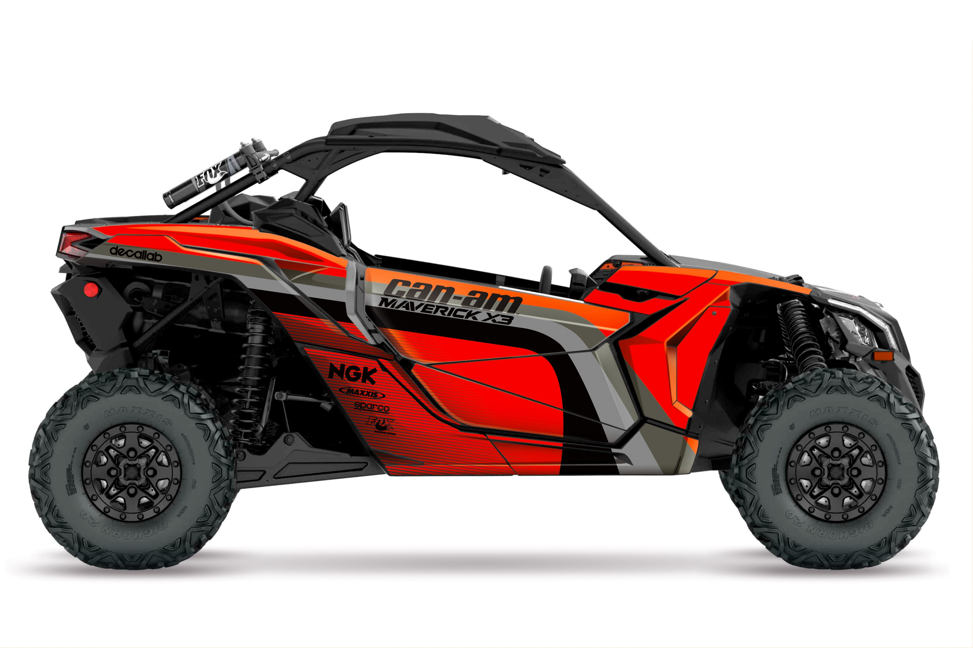LINE CANAM CAN AM, Graphics, UTV - Decallab