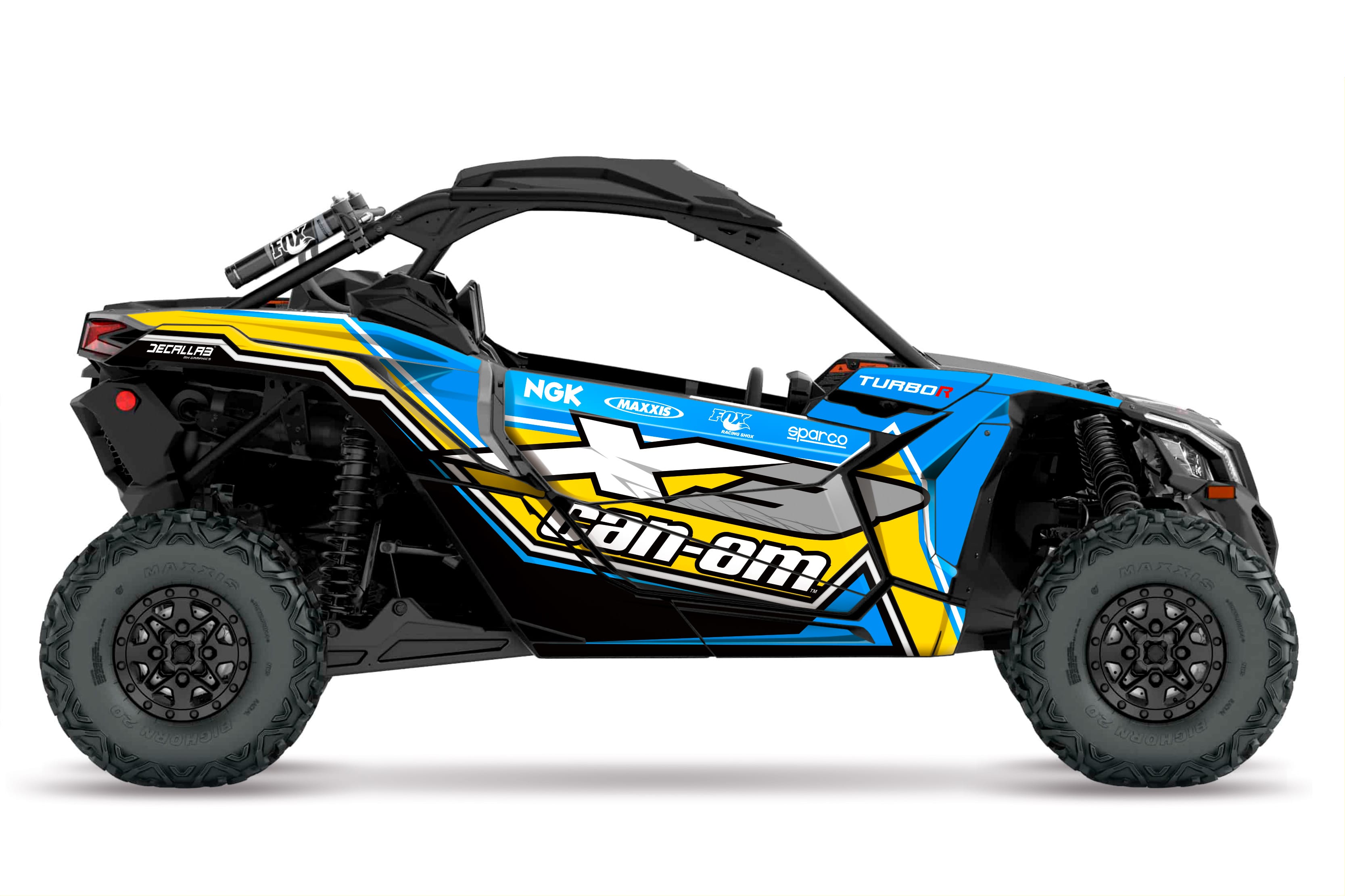 FURY CAN AM, Graphics, UTV - Decallab