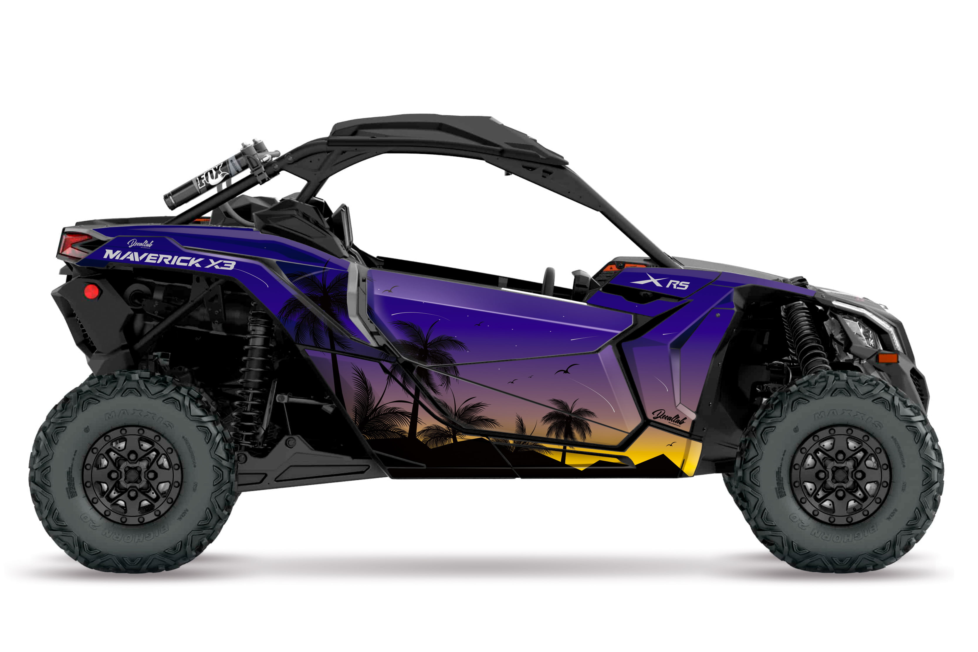 PALM CAN AM, Graphics, UTV - Decallab