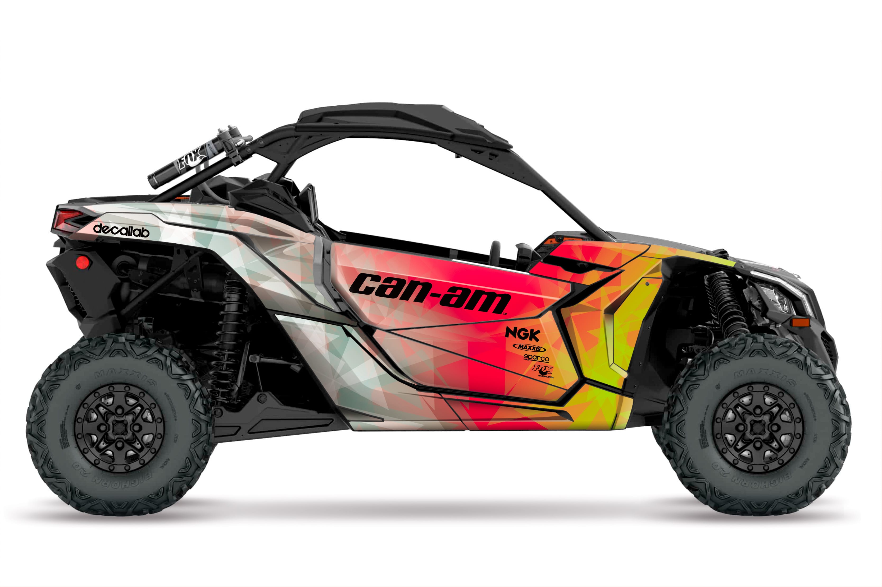 FLAKES TROPIC CAN AM, Graphics, UTV - Decallab