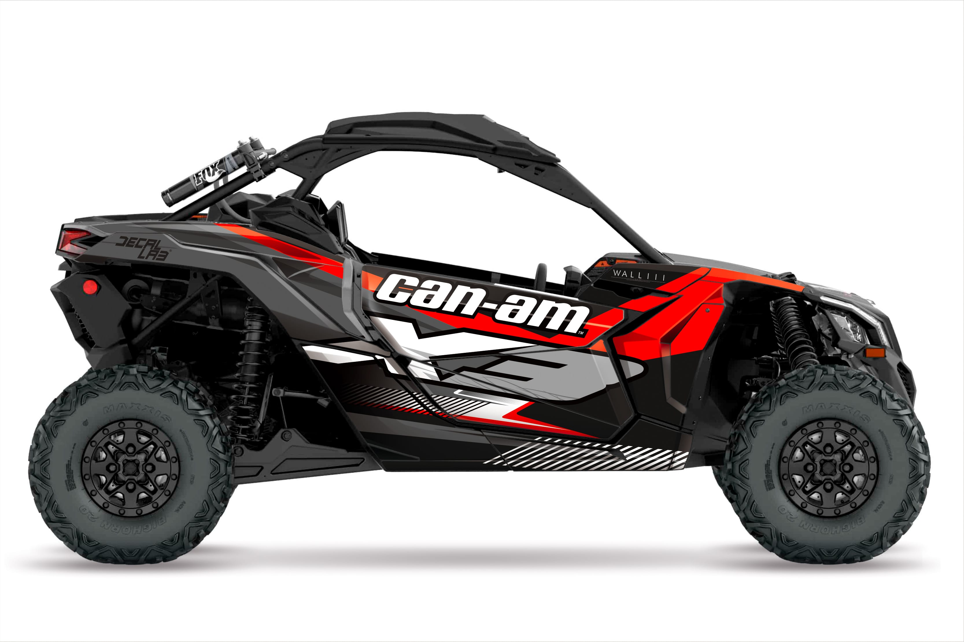 WALLIII CAN AM, Graphics, UTV - Decallab
