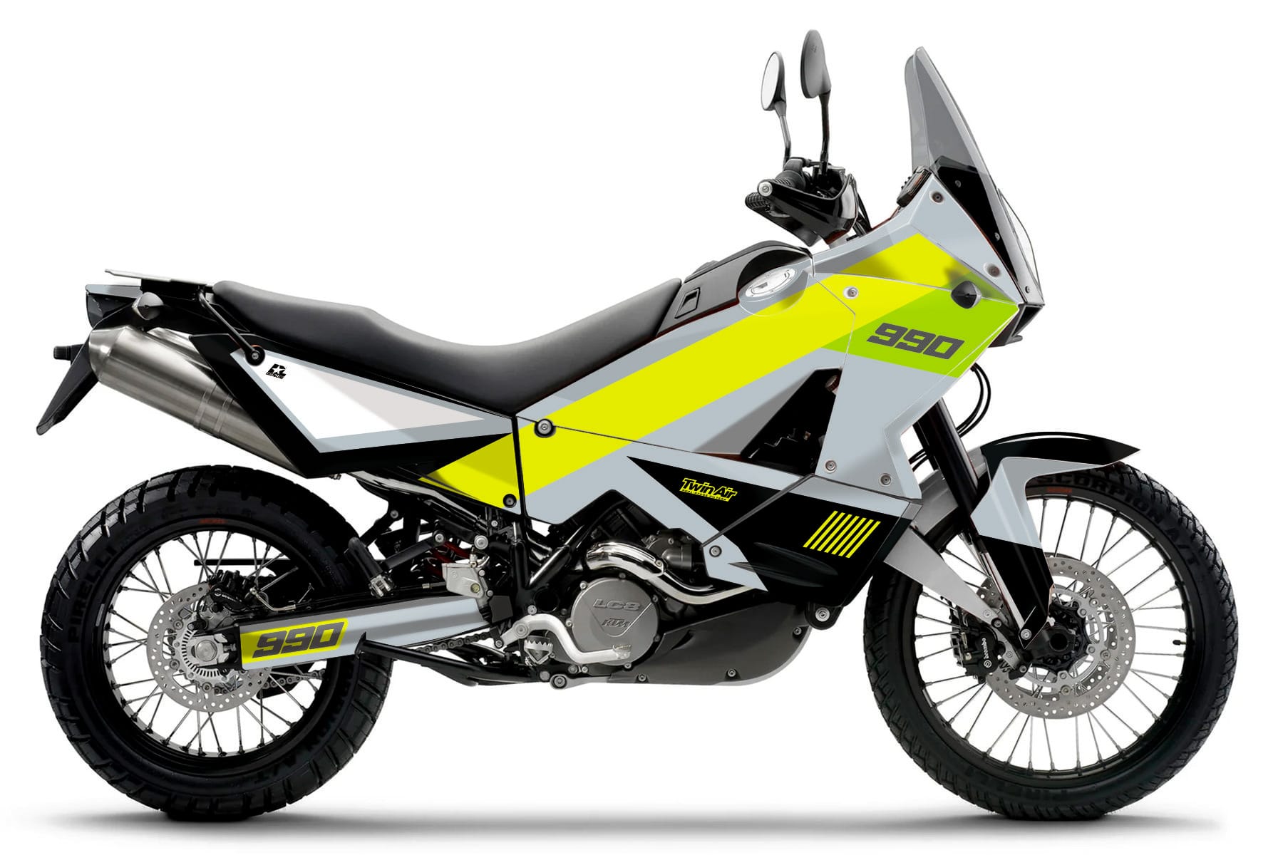 Adventure Bike Graphics for KTM - Decallab