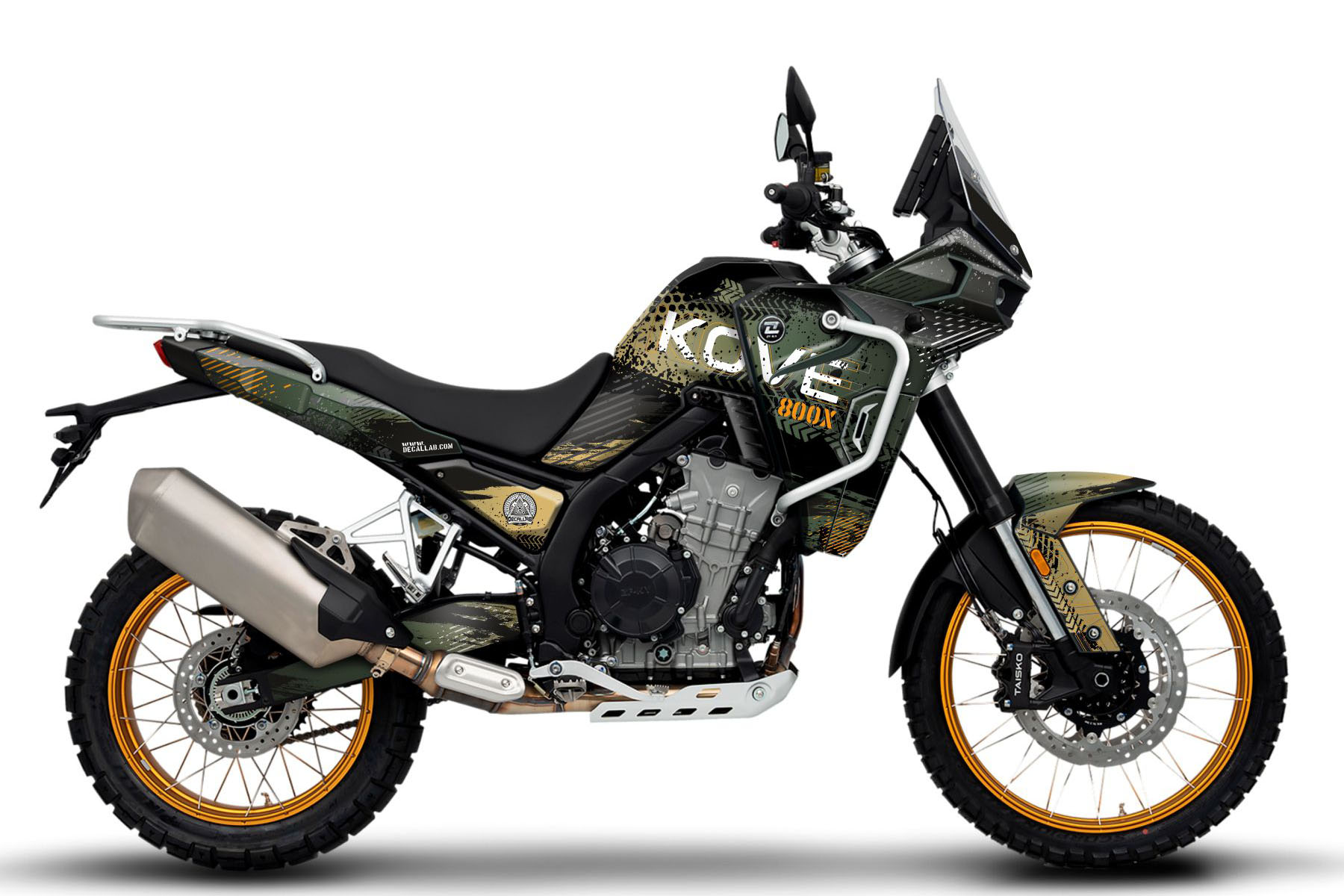Adventure Bike Graphics for KOVE 800X - Decallab