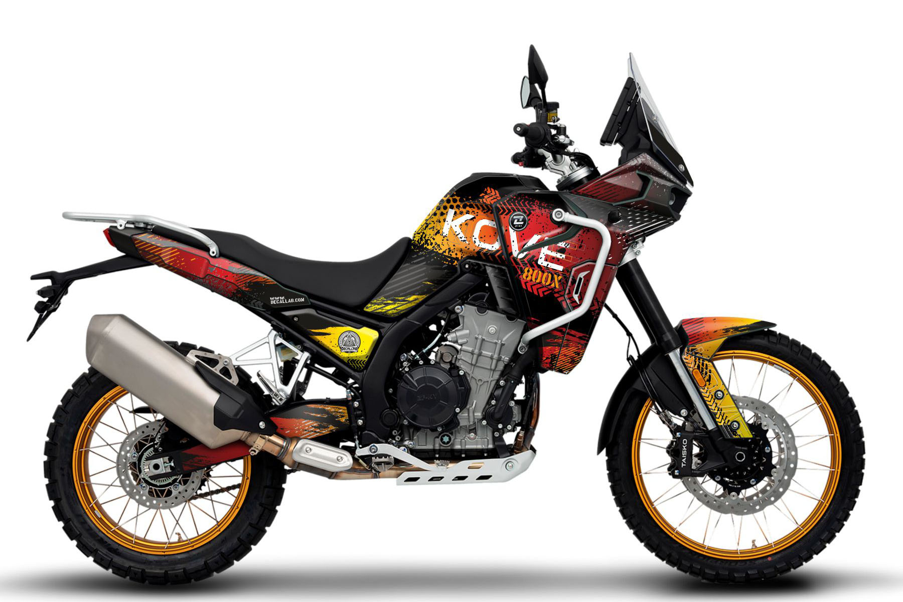 Adventure Bike Graphics for KOVE 800X - Decallab