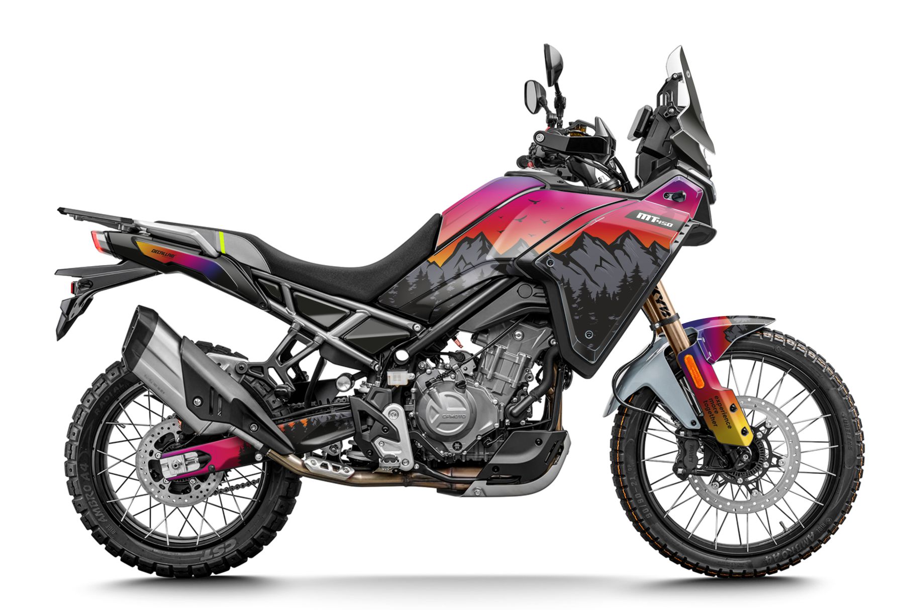 MT450 CFMOTO GRAPHICS KIT DECALLAB (R) Factory