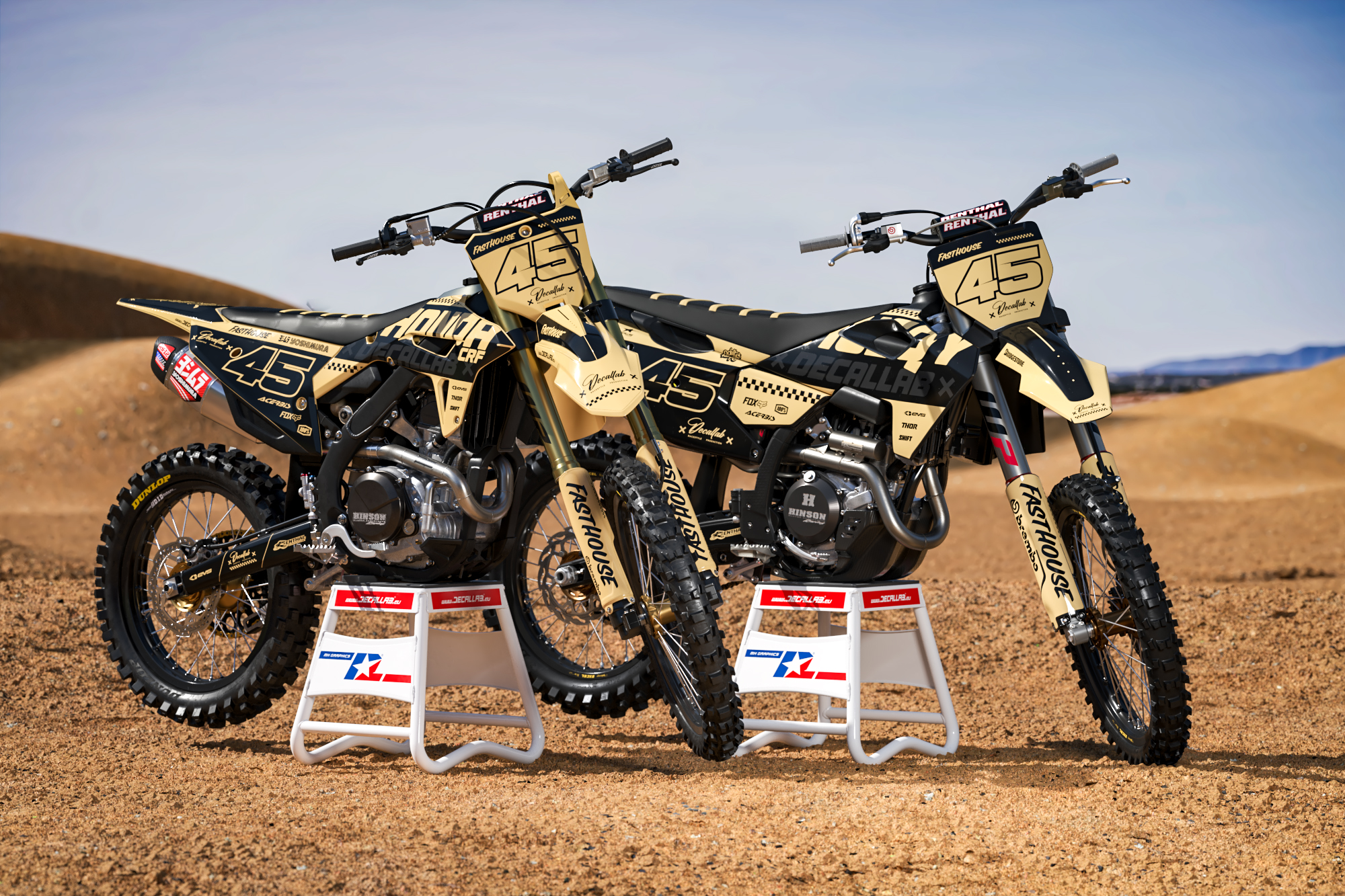 Decallab MX Graphic Kits in Spain - Decallab